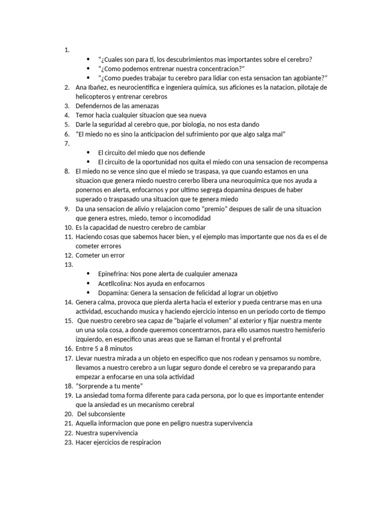 Actividad No.18 | PDF | Temor | Estrés (biología)