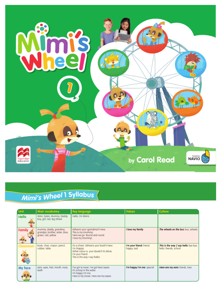 Mimi S Wheel Scope and Sequence All Levels | PDF