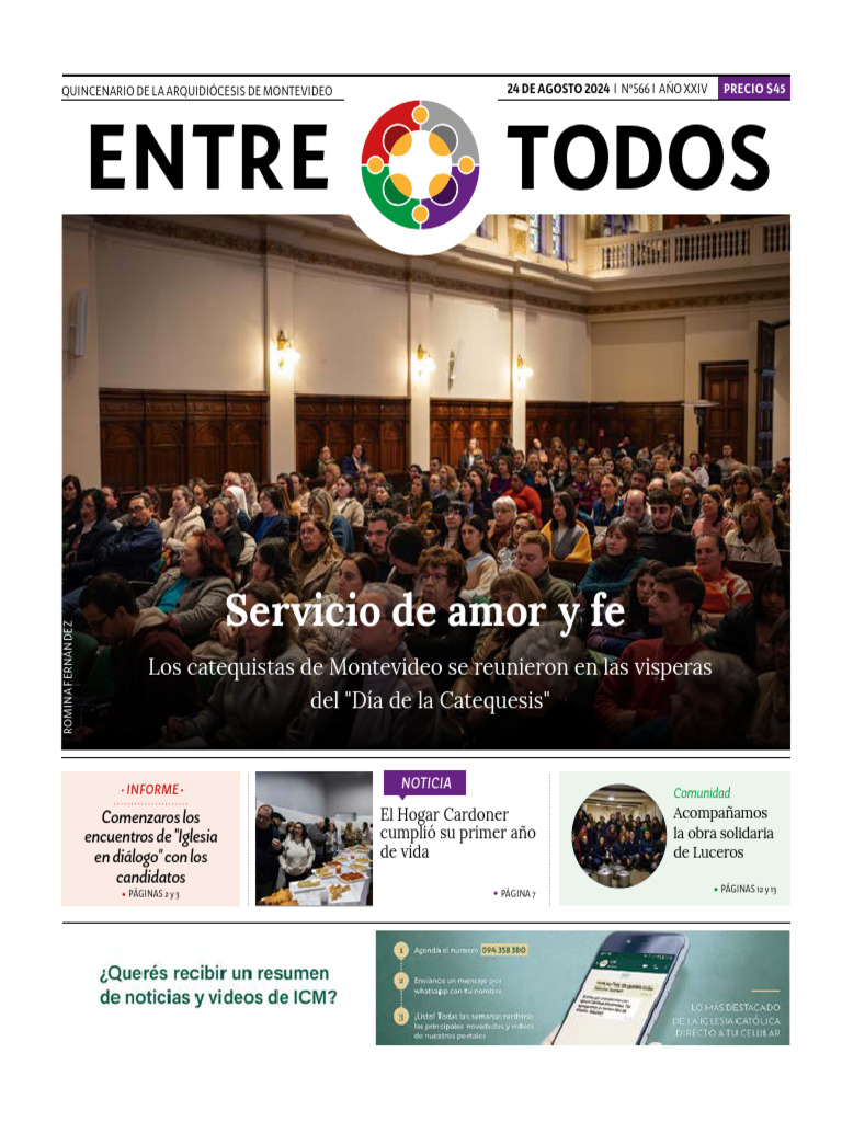 Entre Todos N.º 566 | PDF | Diácono