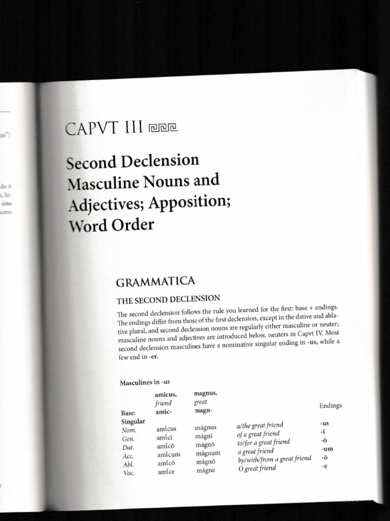 Chapter 3 - Wheelock's Latin (7th Ed.) | PDF | Linguistics | Syntactic ...