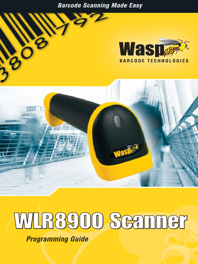 Wasp WLR8900 Barcode Scanner | PDF | Universal Product Code | Barcode