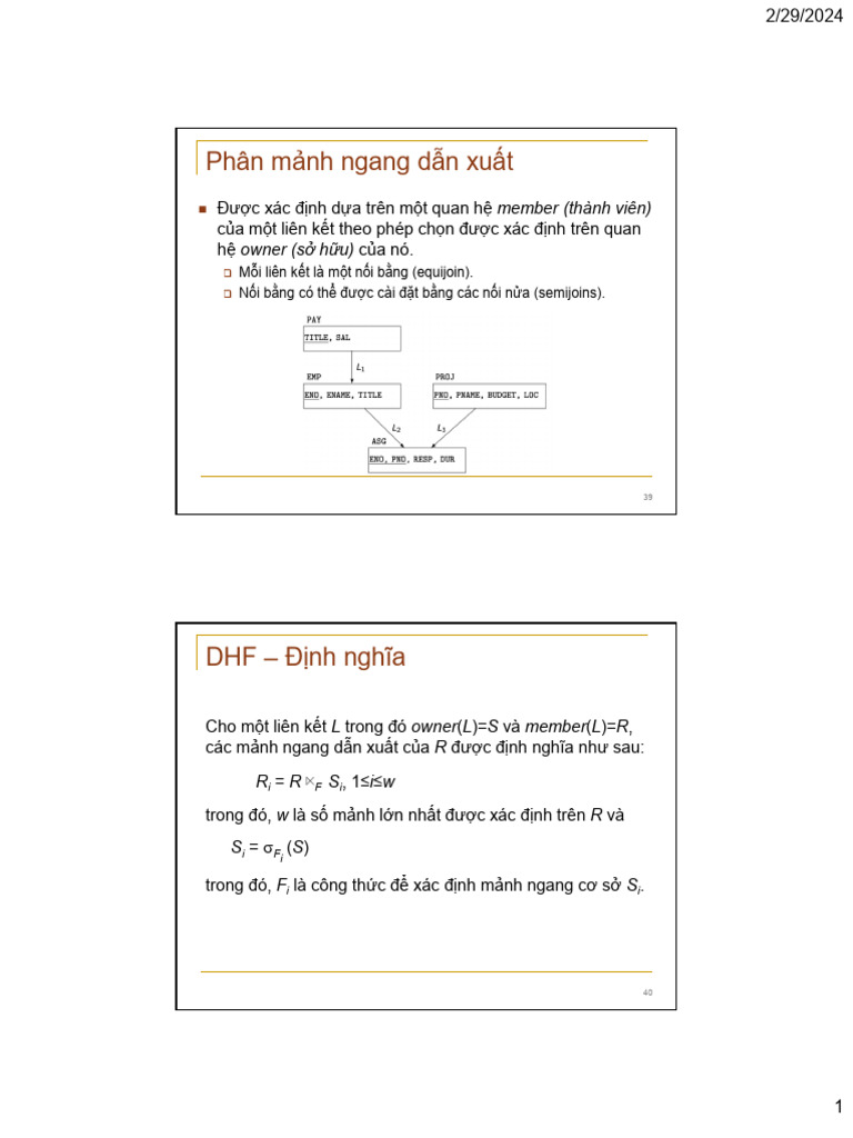 2-Thiết kế CSDLPT - 3 | PDF