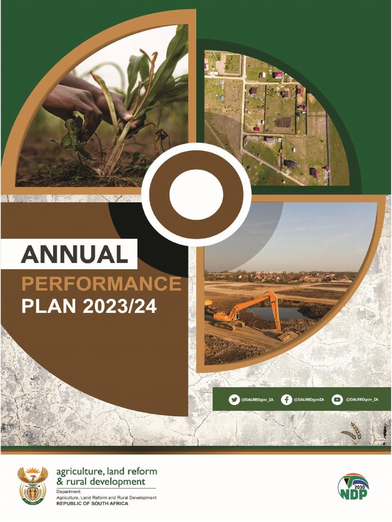 Annual Performance Plan 2023 To 2024 | PDF | Agriculture | Fertilizer