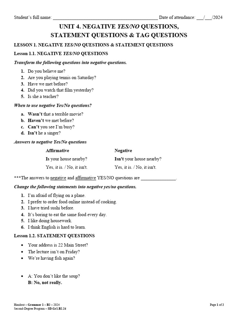 Unit 4 Pdf Linguistics Grammar