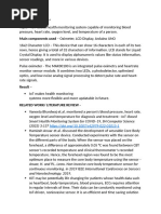 Bio Medical Projects | PDF | Monitoring (Medicine) | Medicine