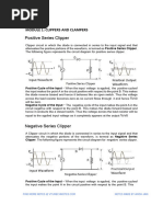 Clippers and Clamper Circuits Using Op-Amp | PDF | Teaching Methods ...