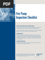 FM Global Weekly Fire Pump Test Sample Form | PDF