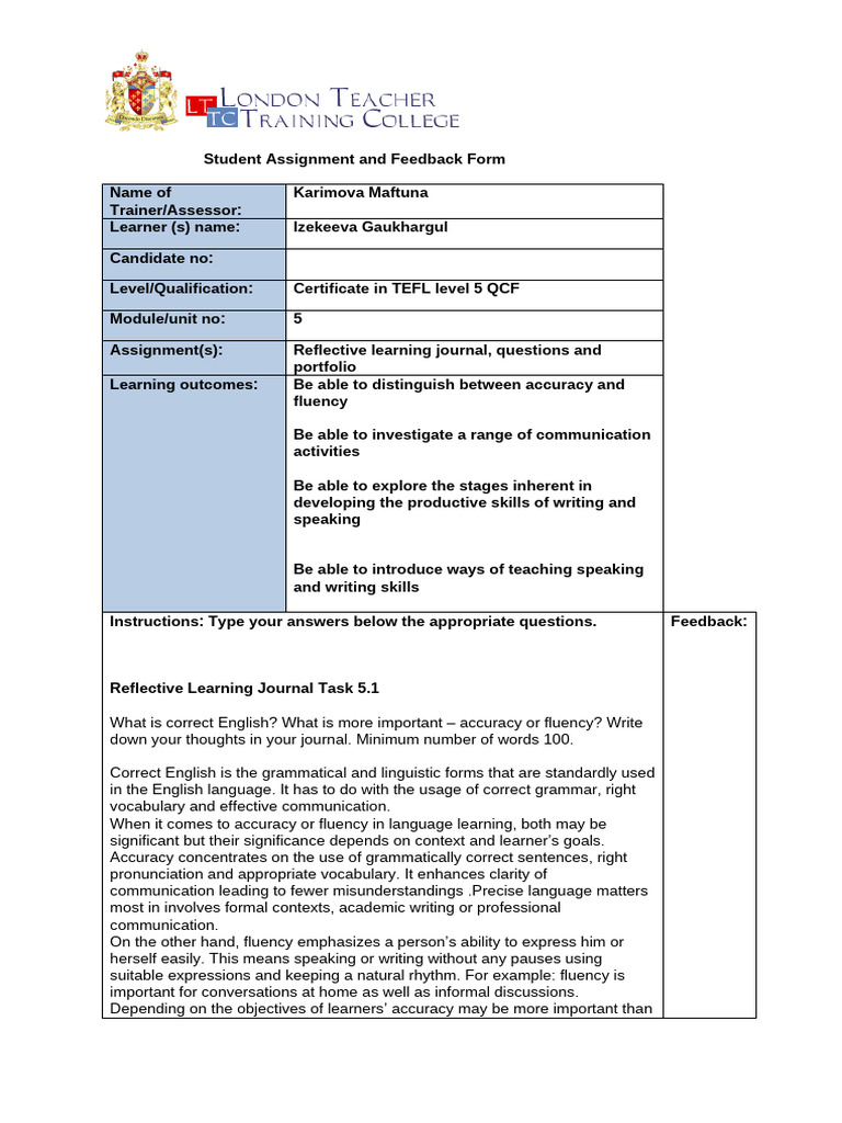 Unit 5 Izekeeva Gaukhargul 2 | PDF | Fluency | Communication