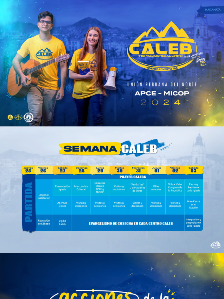 Acciones Caleb | PDF