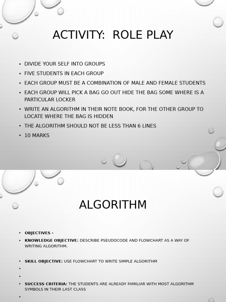 Year 8 Week 1 Algorithm 1 Pdf Algorithms Algorithms And Data Structures
