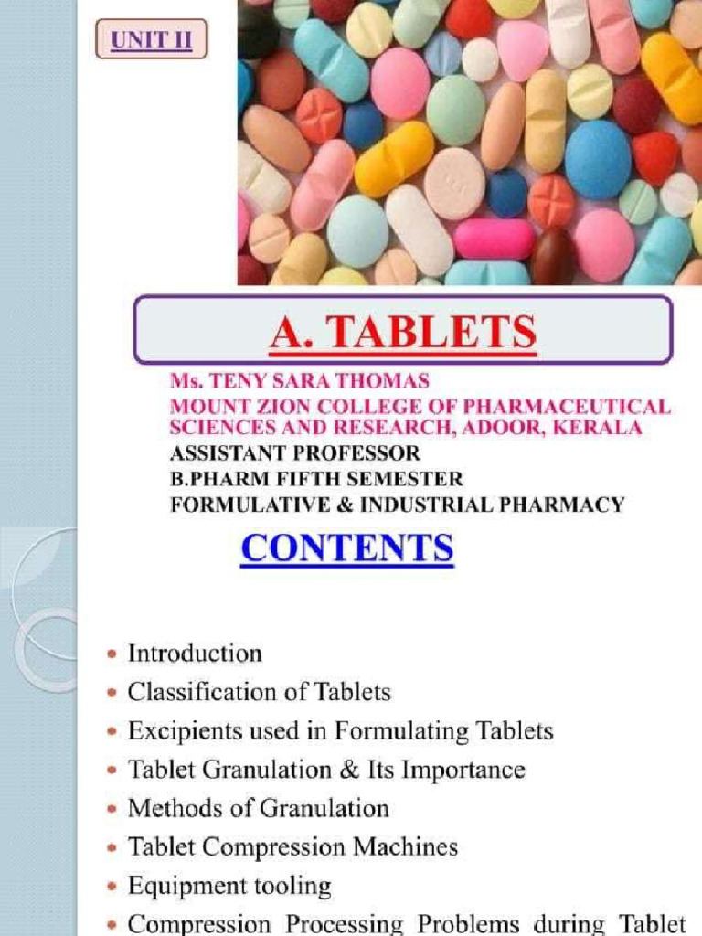 Unit 2 - Tablet | PDF