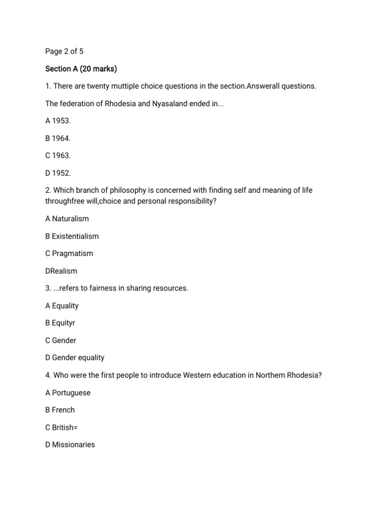 H.P.E. Test 2 | PDF | Liberal Arts Education