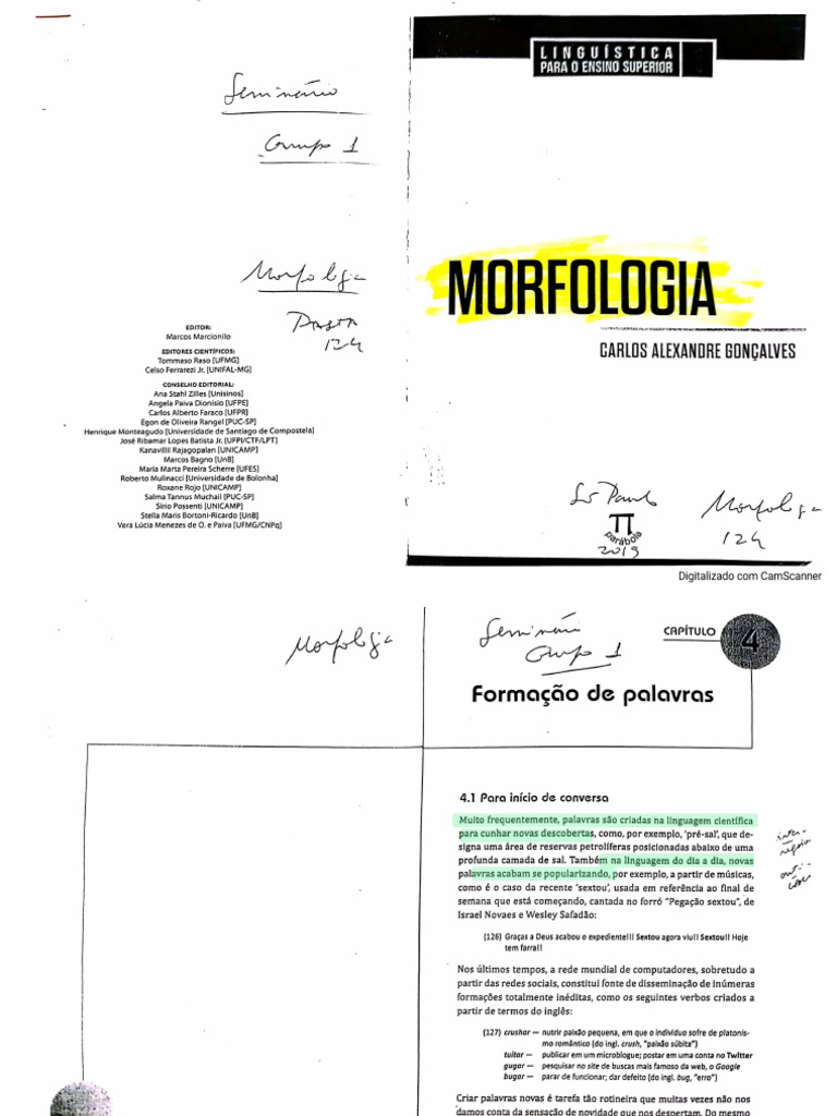 Morf de LP Grupo 1 Prova 2 - 241027 - 114628 | PDF