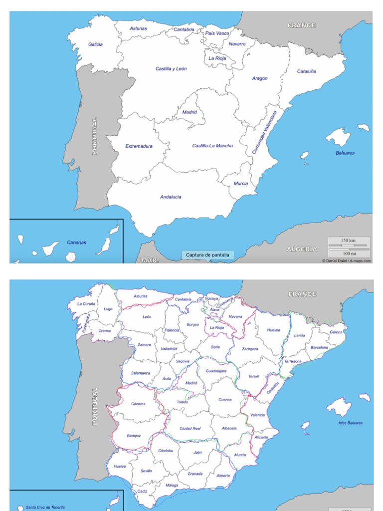 Autonomous Communities & Provinces of Spain | PDF