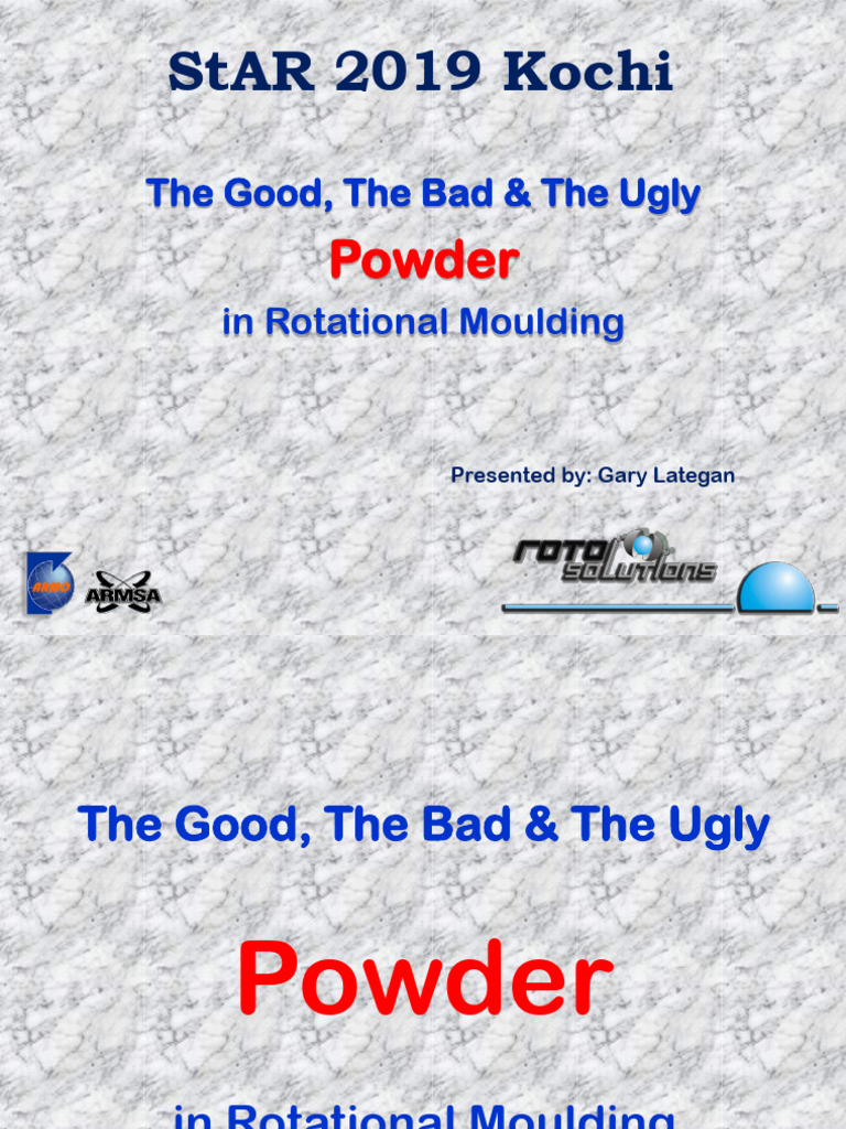 Good Bad Ugly of Powder in RM02 2018 | PDF | Humidity | Temperature