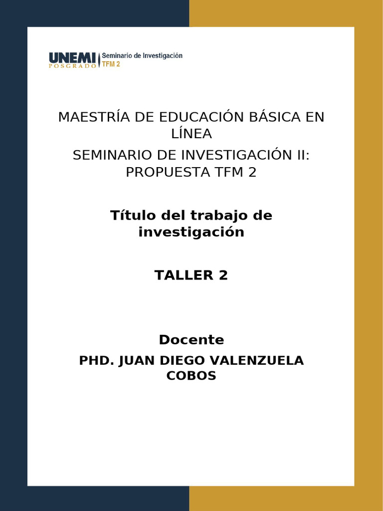 Tarea 2 TFM 2 | PDF | Microsoft Excel | Metodología de encuesta