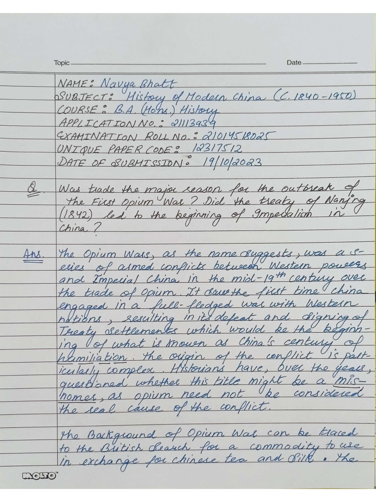 Navya Bhatt, HOMC | PDF