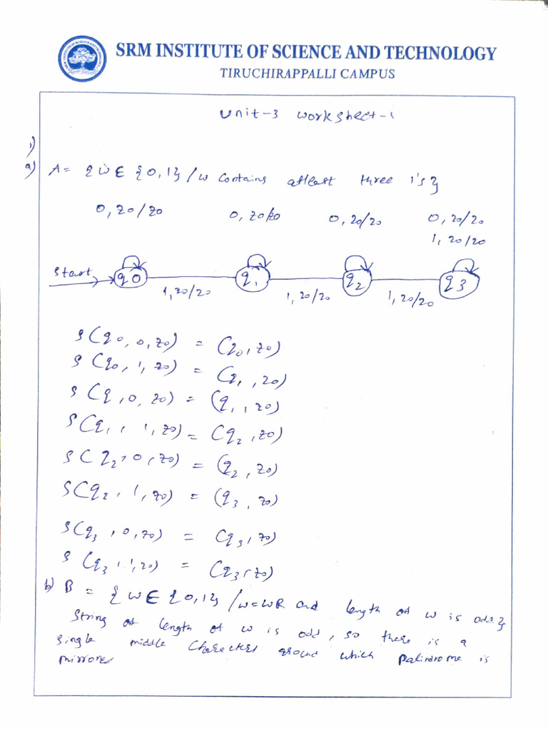 Unit 3 Worksheets 1-3 | PDF | Science & Mathematics