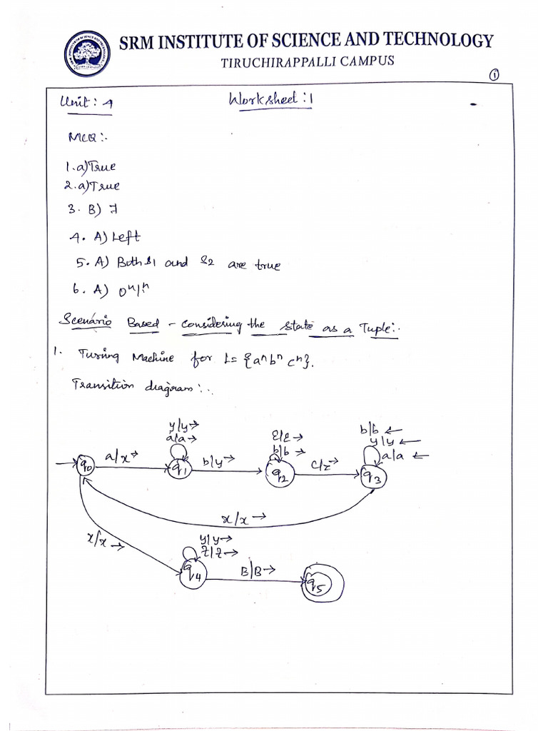 Unit 4 Worksheet 1 2 3 Answers | PDF
