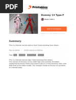 Dummy 13 Assembly Instructions PDF | PDF