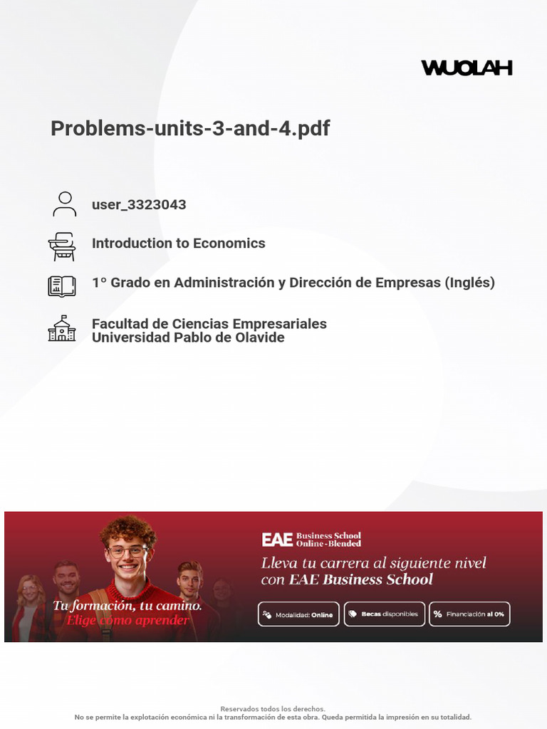 Wuolah Free Problems Units 3 and 4vhgbn | PDF