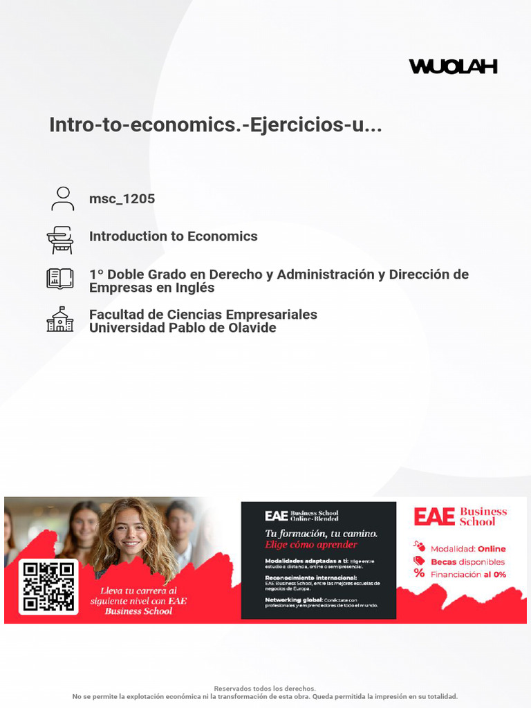 wuolah-free-Intro-to-economics.-Ejercicios-unit-1. (1) Erfaw | PDF