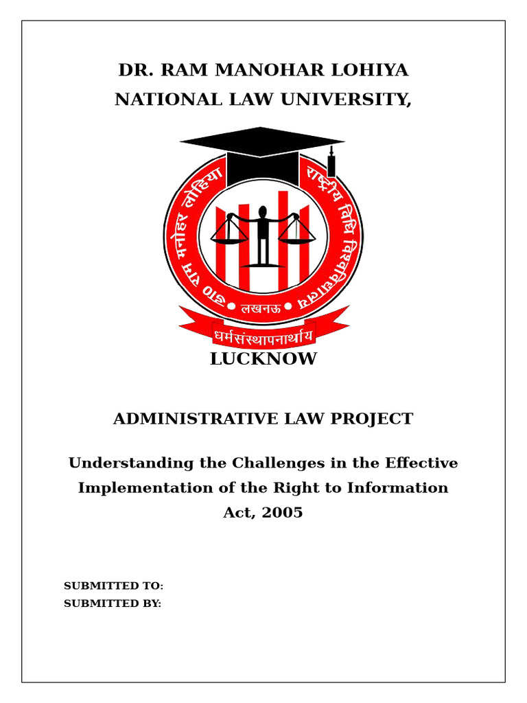 Administrative Law Project | PDF | Governance | Justice