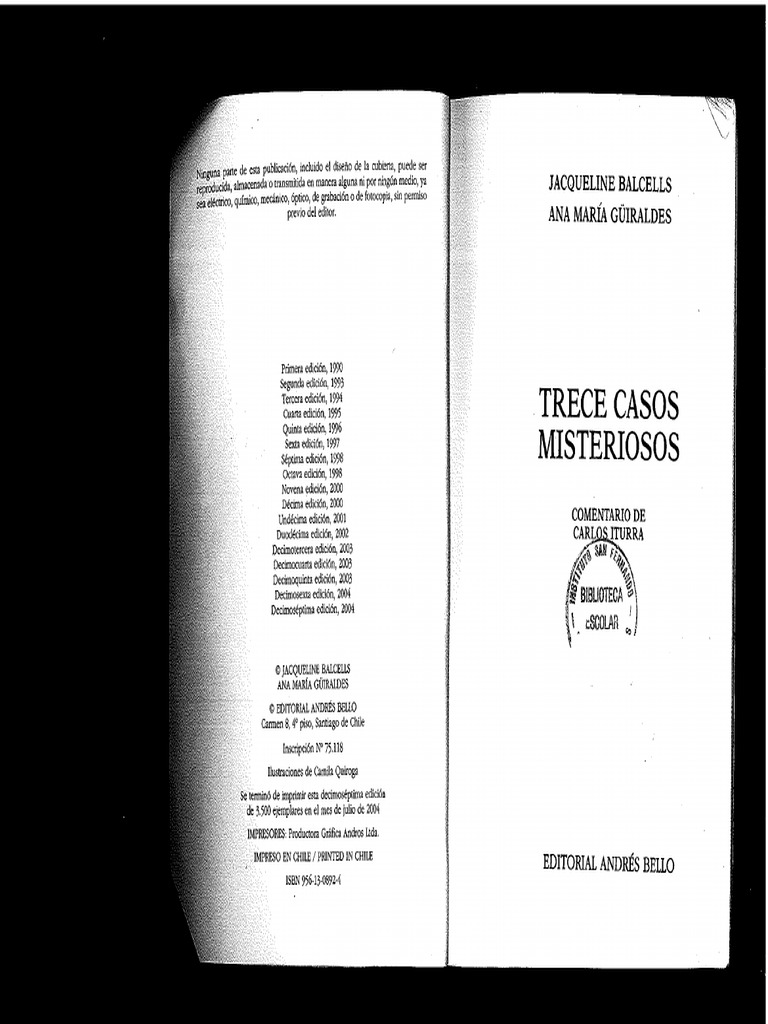 13 Casos Misteriosos | PDF