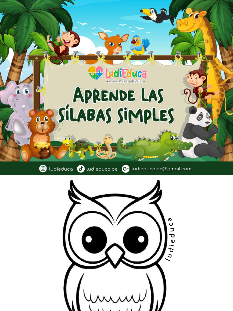 Material de Silabas Simples | PDF | Arte