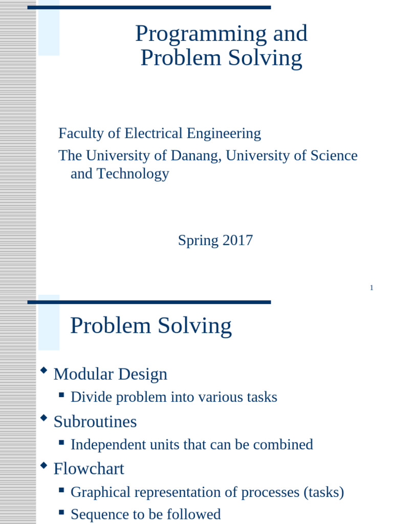 Programming and Problem Solving | PDF | Assembly Language | Office ...