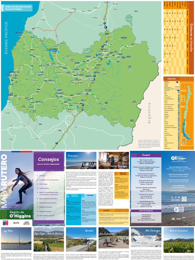 Mapa-Rutero-31-03-22 Región de Ohiggins | PDF