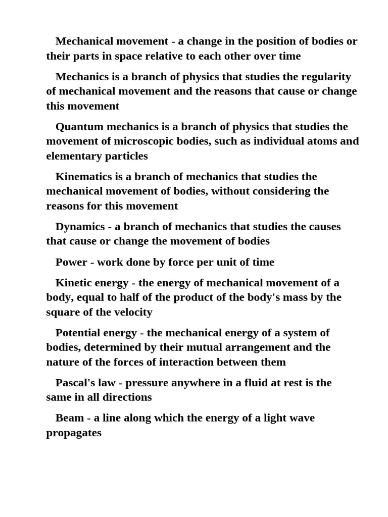 Mechanical Movement | PDF