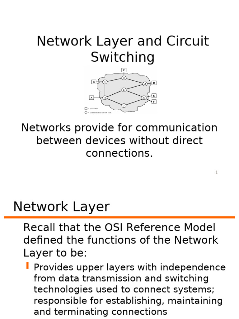 Circuit Switching | PDF | Computer Network | Network Switch