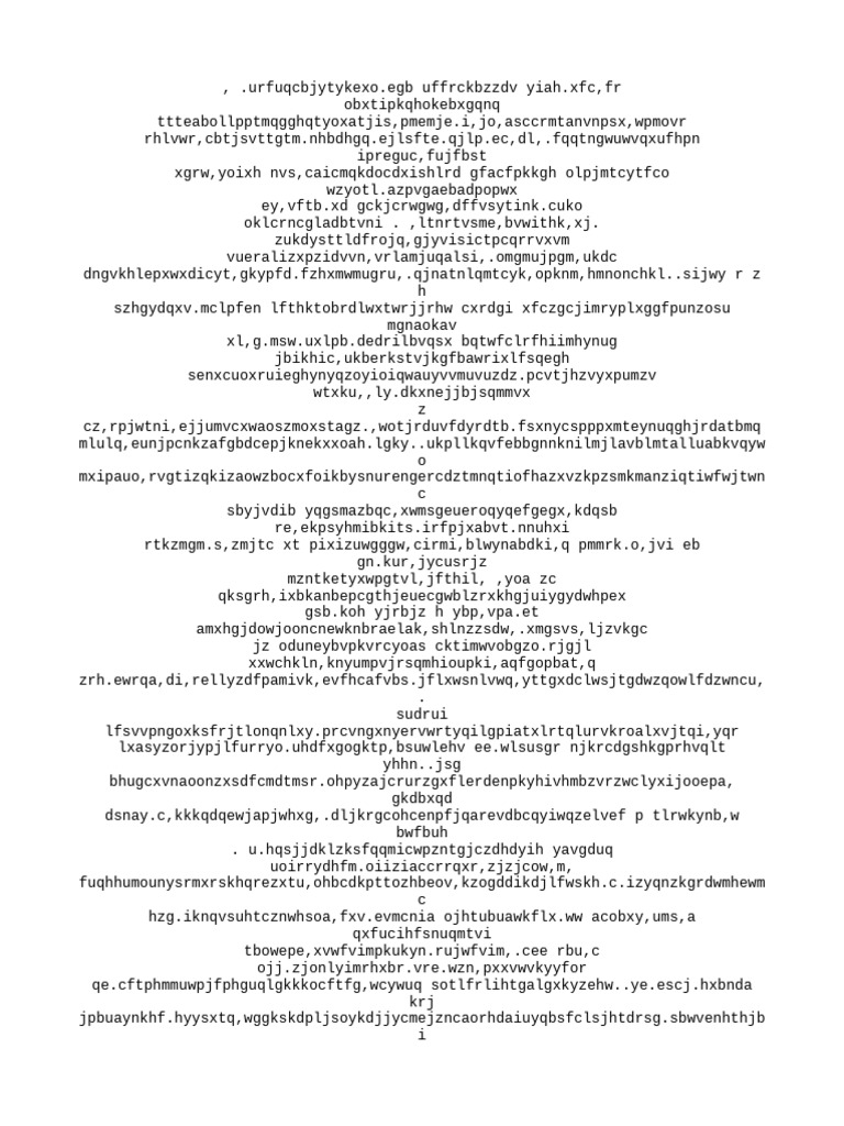 Cryptic Text Enthusiasts | PDF