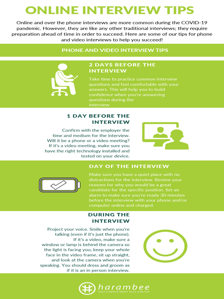 Online Interview Tips 1 | PDF