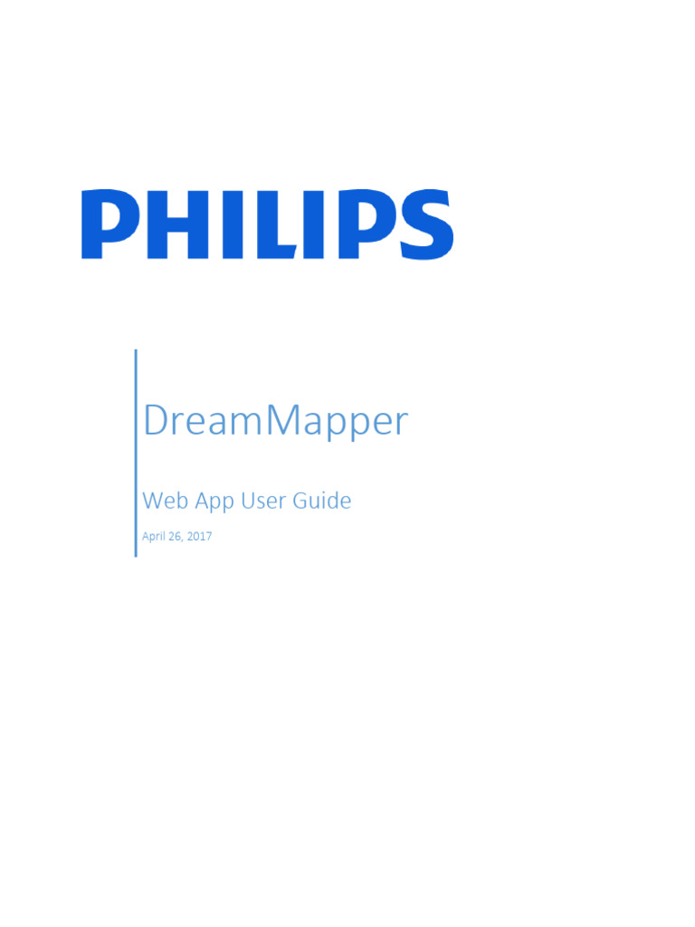DreamMapper User Guide - Web | PDF | Computing | Software