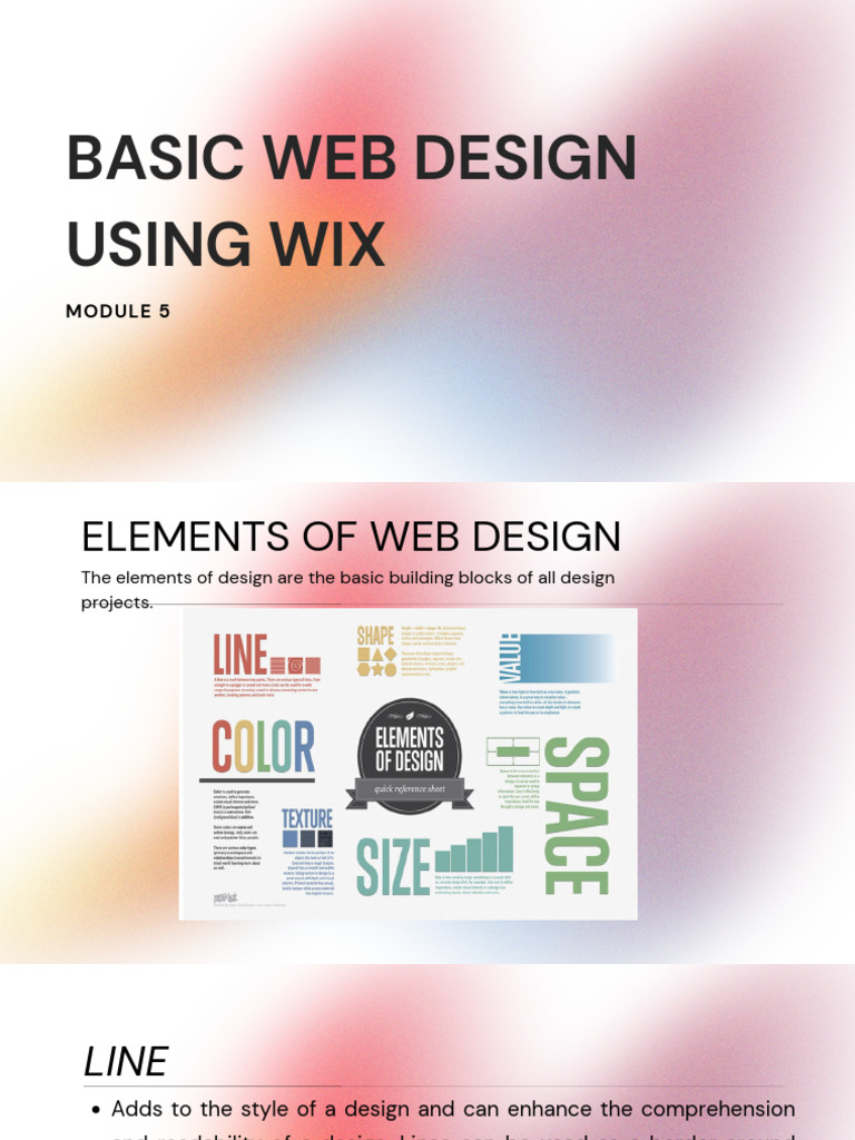 Module 5 Introduction to Basic Web Design.pdf | PDF | Rhythm | Shape Module 5 Introduction to Basic Web Design.pdf | PDF | Rhythm | Shape