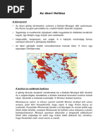 Görög Mitológia - Istenek, Múzsák, Mítoszok (Jegyzet) | PDF