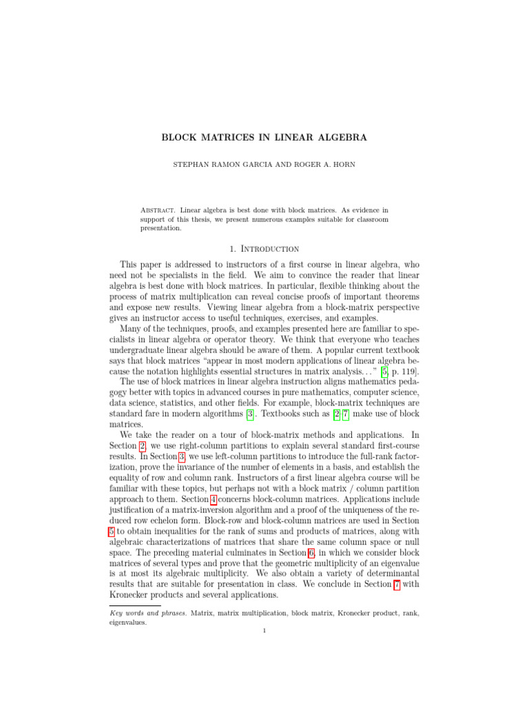 MMM | PDF | Eigenvalues And Eigenvectors | Matrix (Mathematics)