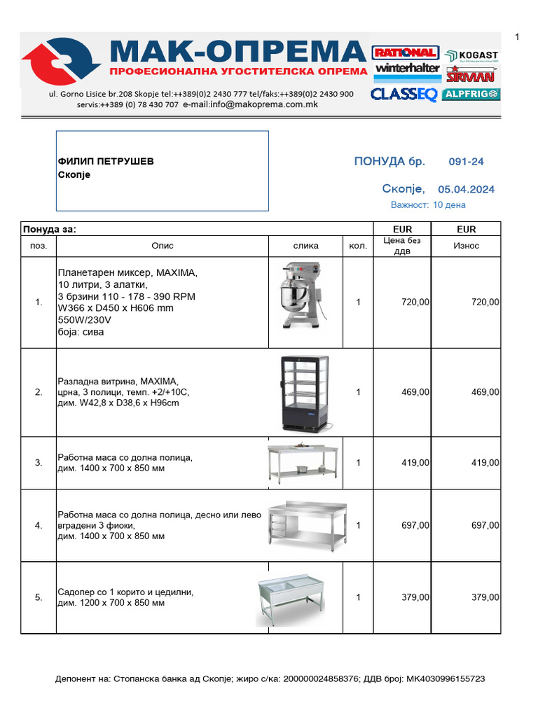 09124 Филип опрема | PDF
