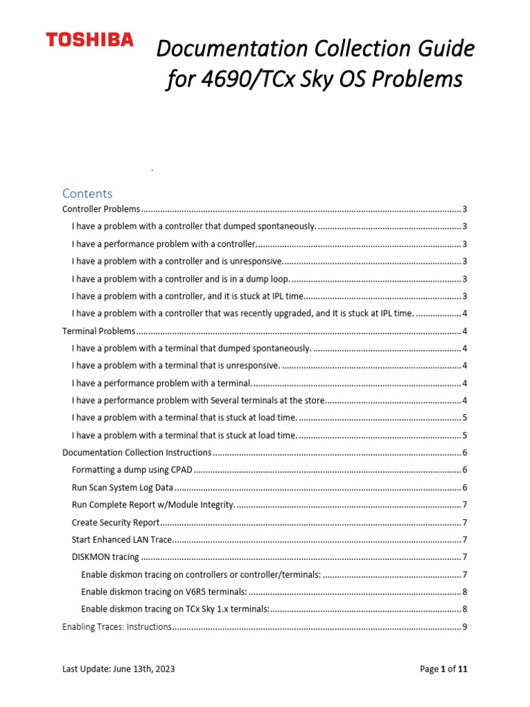 4690/TCx Sky OS Documentation Guide | PDF | Floppy Disk | Command Line ...