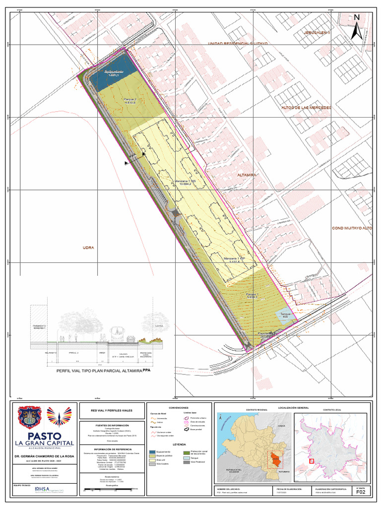 F02 - Red Vial y Perfiles Viales | PDF