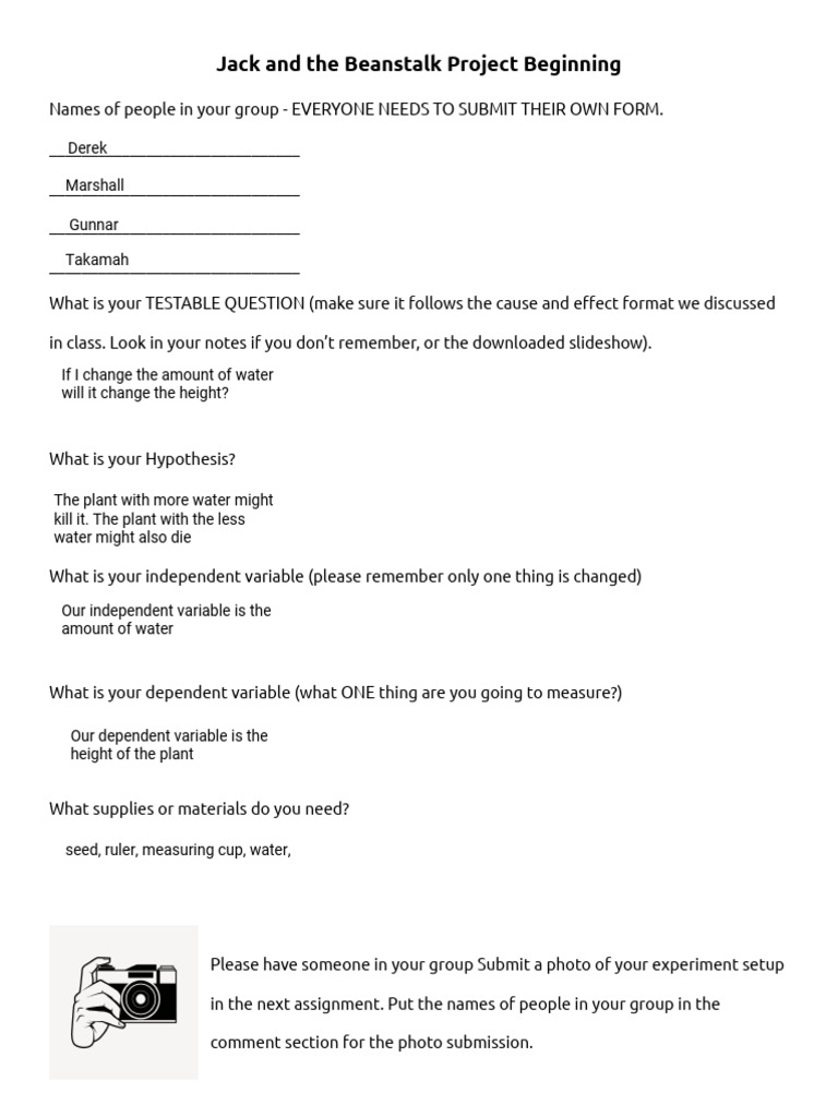 Student Science Project Guide | PDF