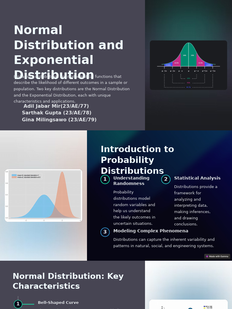 Normal-Distribution-and-Exponential-Distribution (1) QT | PDF | Probability Distribution ...