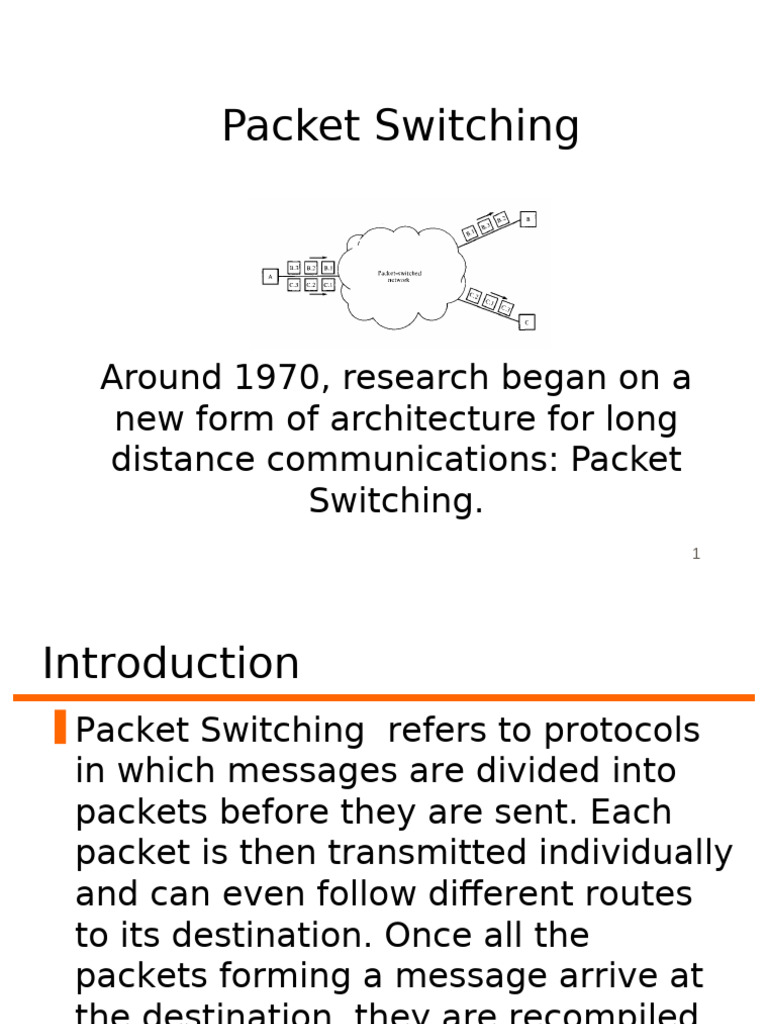 Packet Switching | PDF | Packet Switching | Computer Network