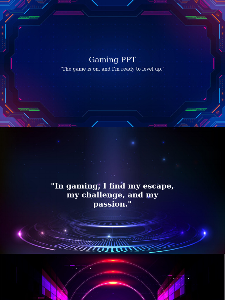 86567-Gaming PowerPoint Background | PDF | Microsoft Power Point ...