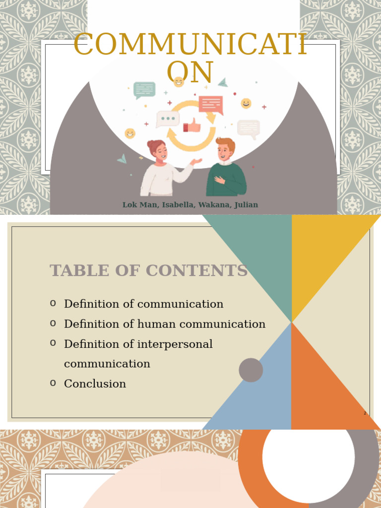 Communication | PDF | Communication | Nonverbal Communication