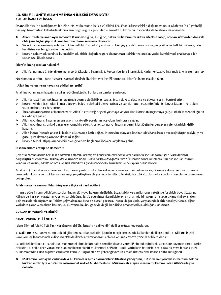 Sınıf Not Dkab | PDF