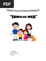 Familia Mea Proiect | PDF