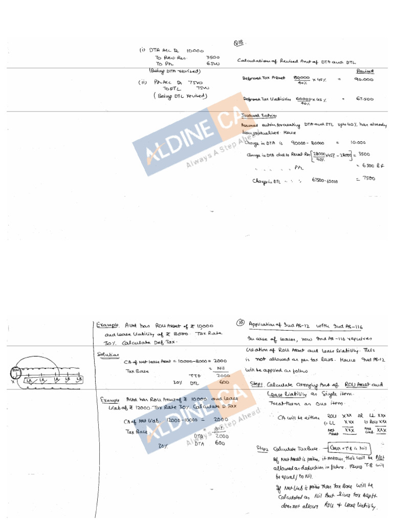 IND AS 12 - Class 5 Notes Lyst2984 | PDF
